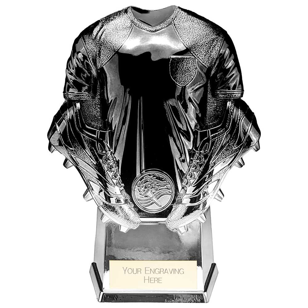 Two Tone silver Invincible Football Heavyweight Shirt Trophy - Only ...