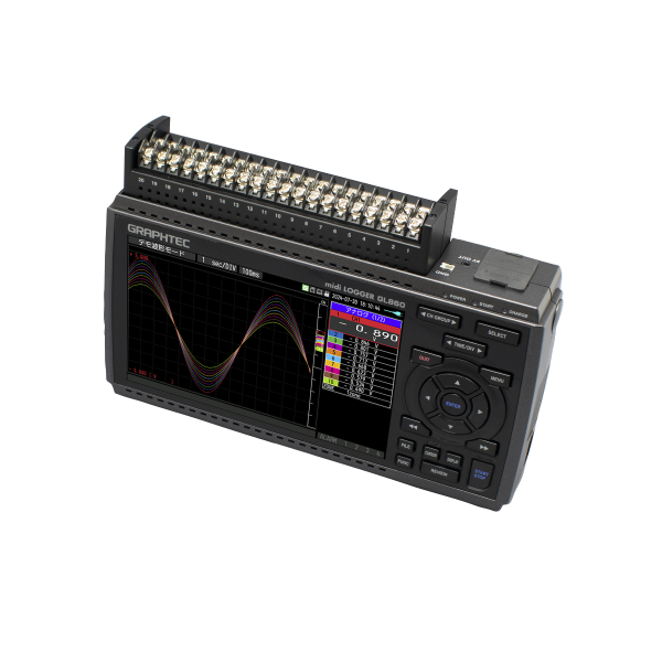 Graphtec GL860 data logger