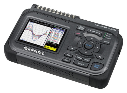 Graphtec data logger GL200 midi LOGGER