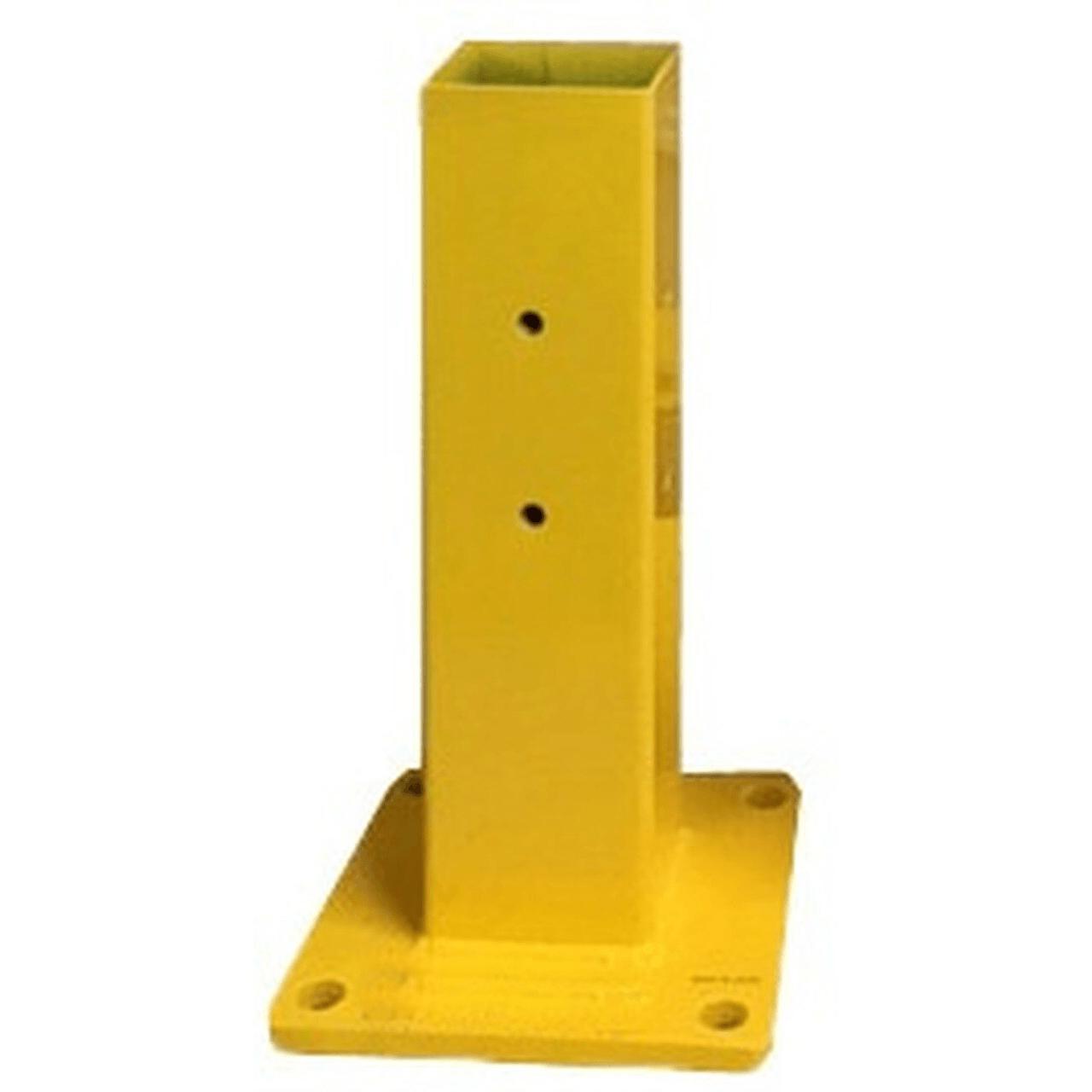 Heavy Duty Single Rail Column 18.5" Tall with Offset Baseplate - Handle It