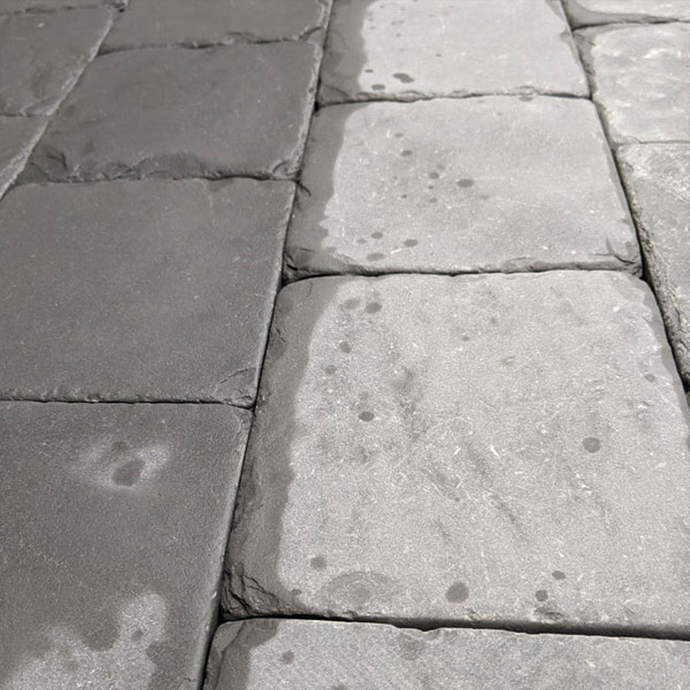 Lonsdale Grey Tumbled Slate Setts | RR Stone
