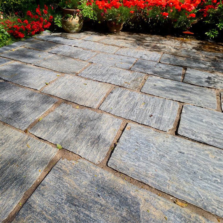 Silver Porphyry Paving | RR Stone
