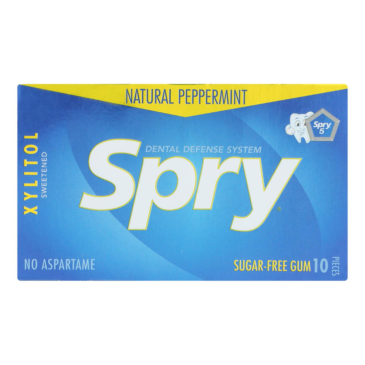 Spry Xylitol Gems - Peppermint - Case of 20 - 10 Count - Hey Pharma