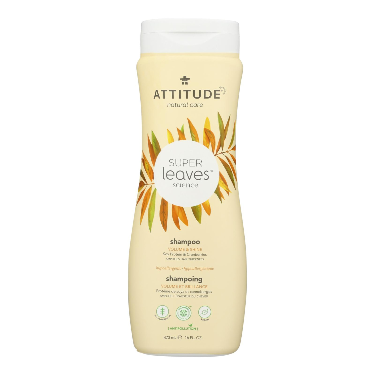 Attitude - Shampoo Volume & Shine - 1 Each 1-16 FZ - Hey Pharma