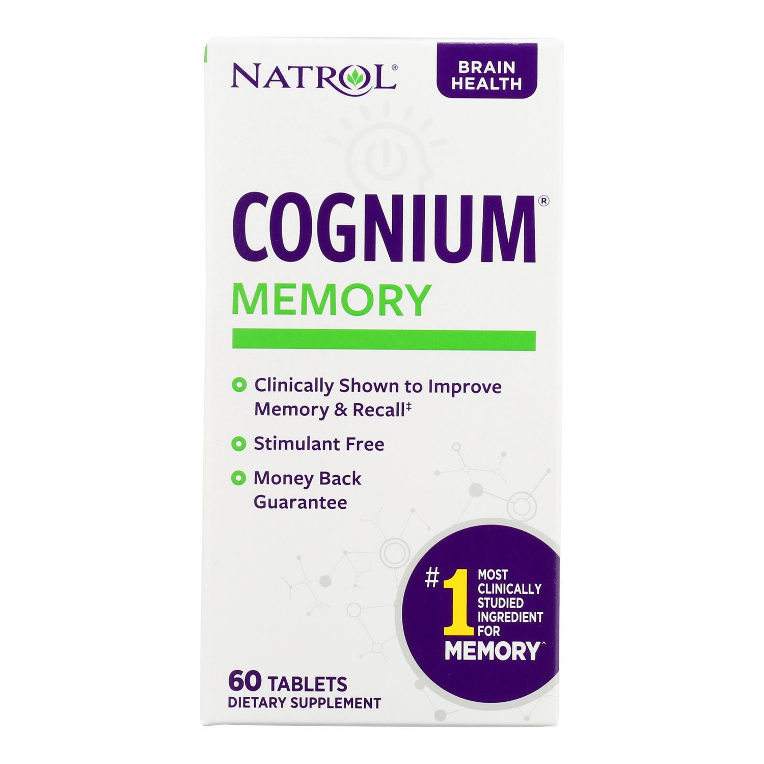 Natrol Cognium - 60 TAB - Hey Pharma