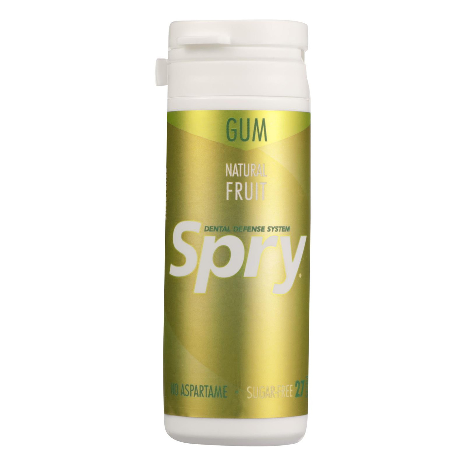 Spry Fresh Fruit Chewing Gum - Case of 6 - 27 CT - Hey Pharma
