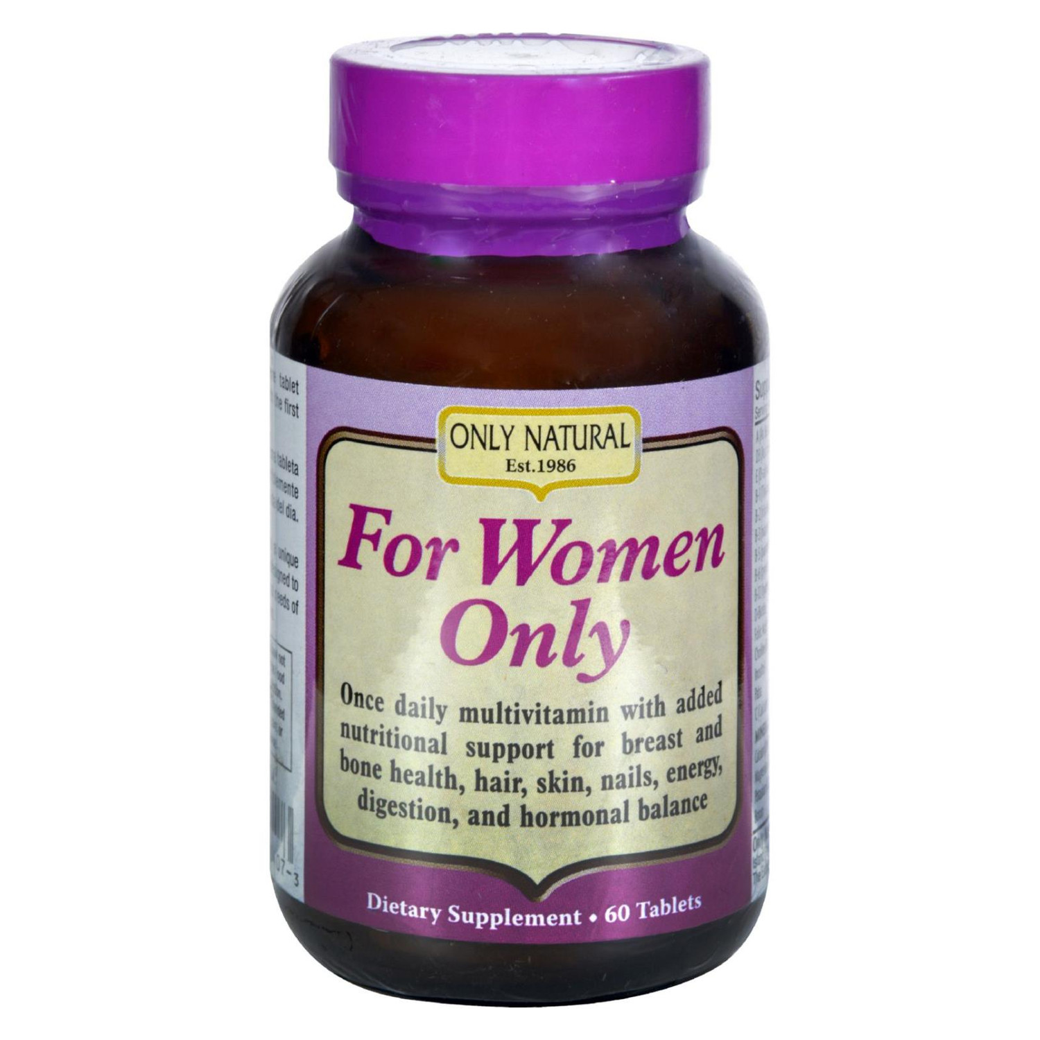Only Natural For Women - 60 Tablets - Hey Pharma