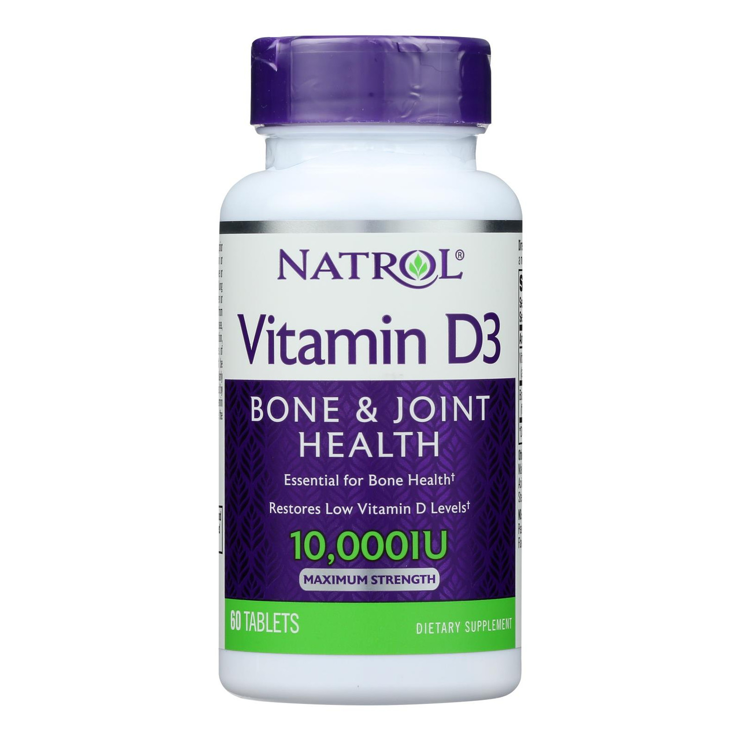 Natrol Vitamin D3 - 10000 IU - 60 Tablets - Hey Pharma