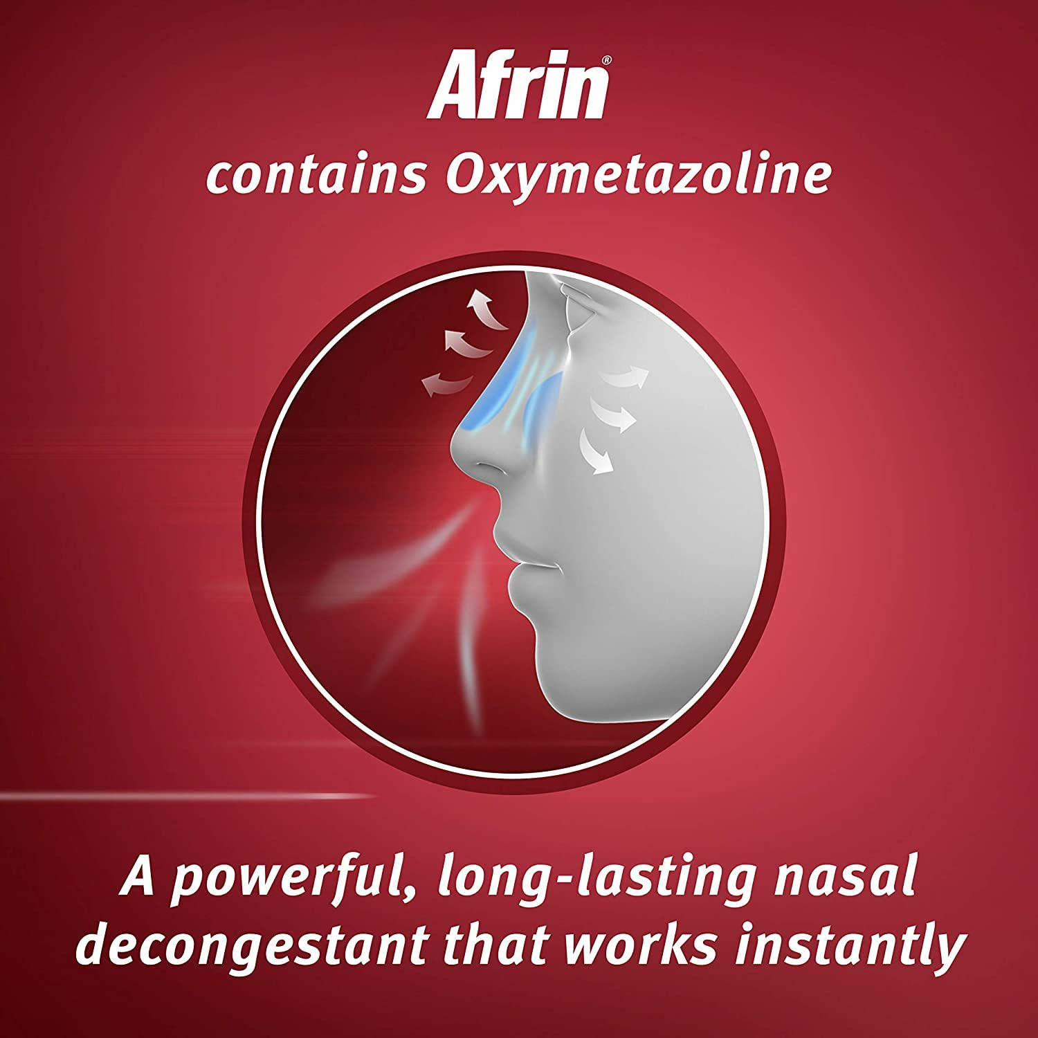 Afrin Allergy Sinus Nasal Spray - Fast and Powerful Nasal Decongestion ...
