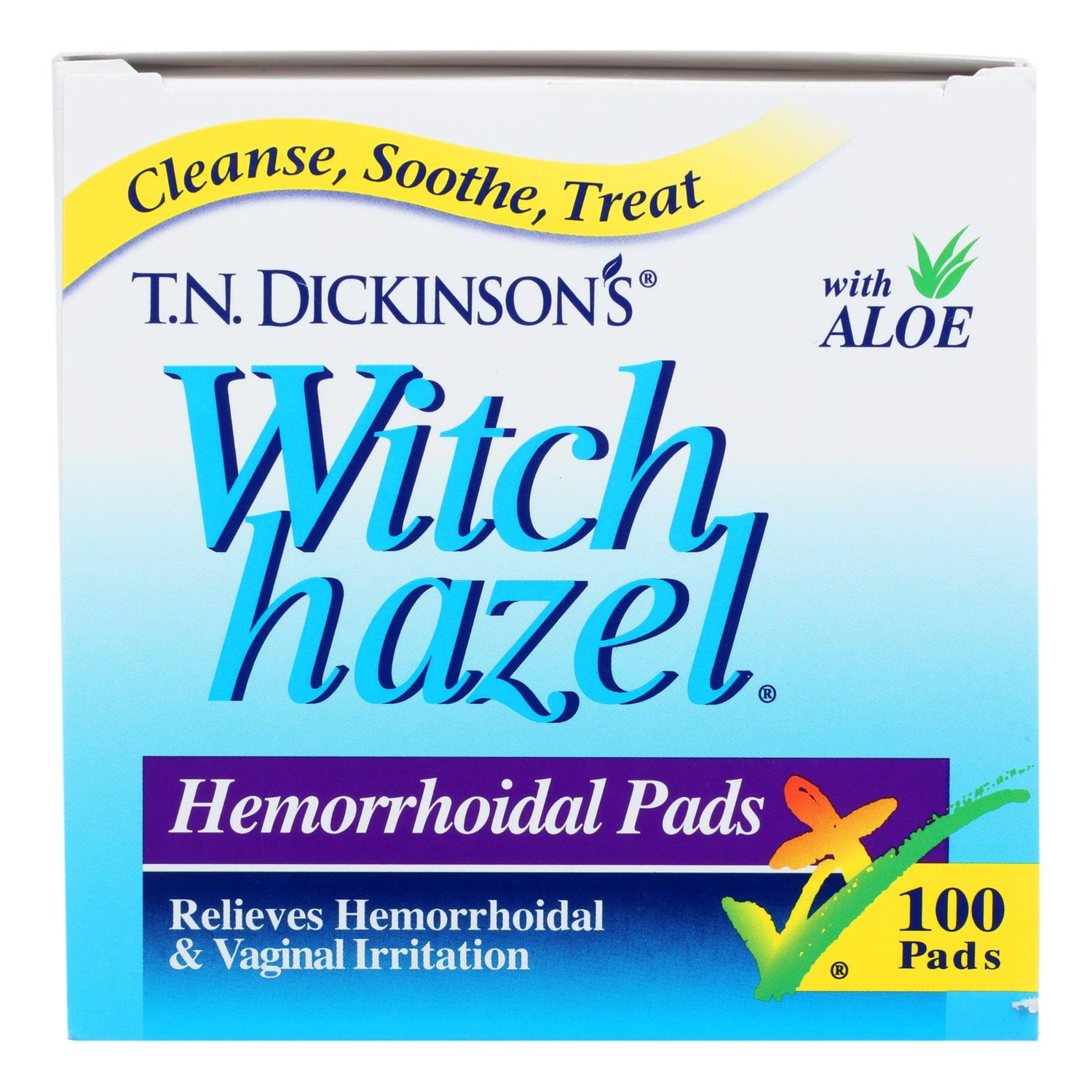 Dickinson Brands Hemorrhoidal Pads - 100 Pads - Hey Pharma