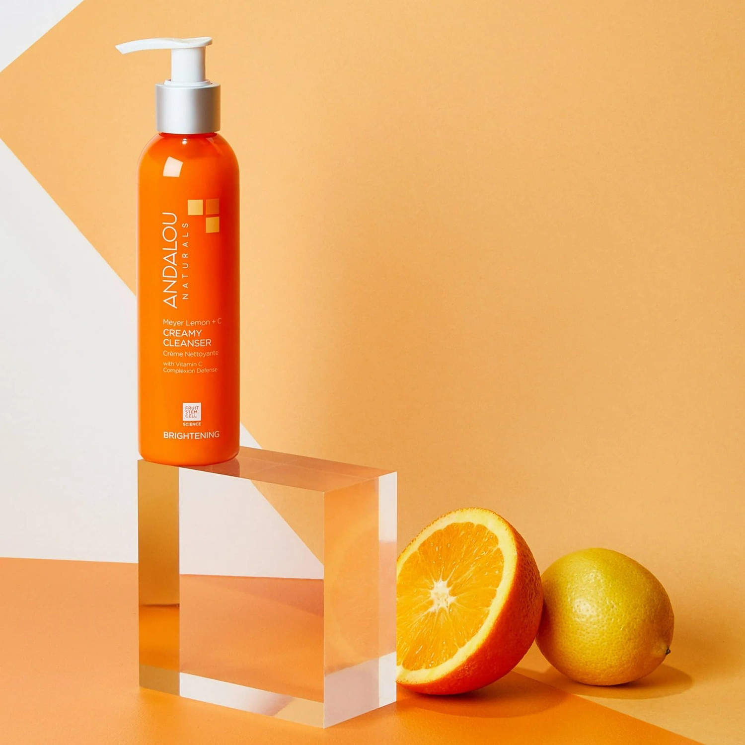 Andalou Naturals Clnsr Creamy Meyer Lemon 6 Fz - Hey Pharma