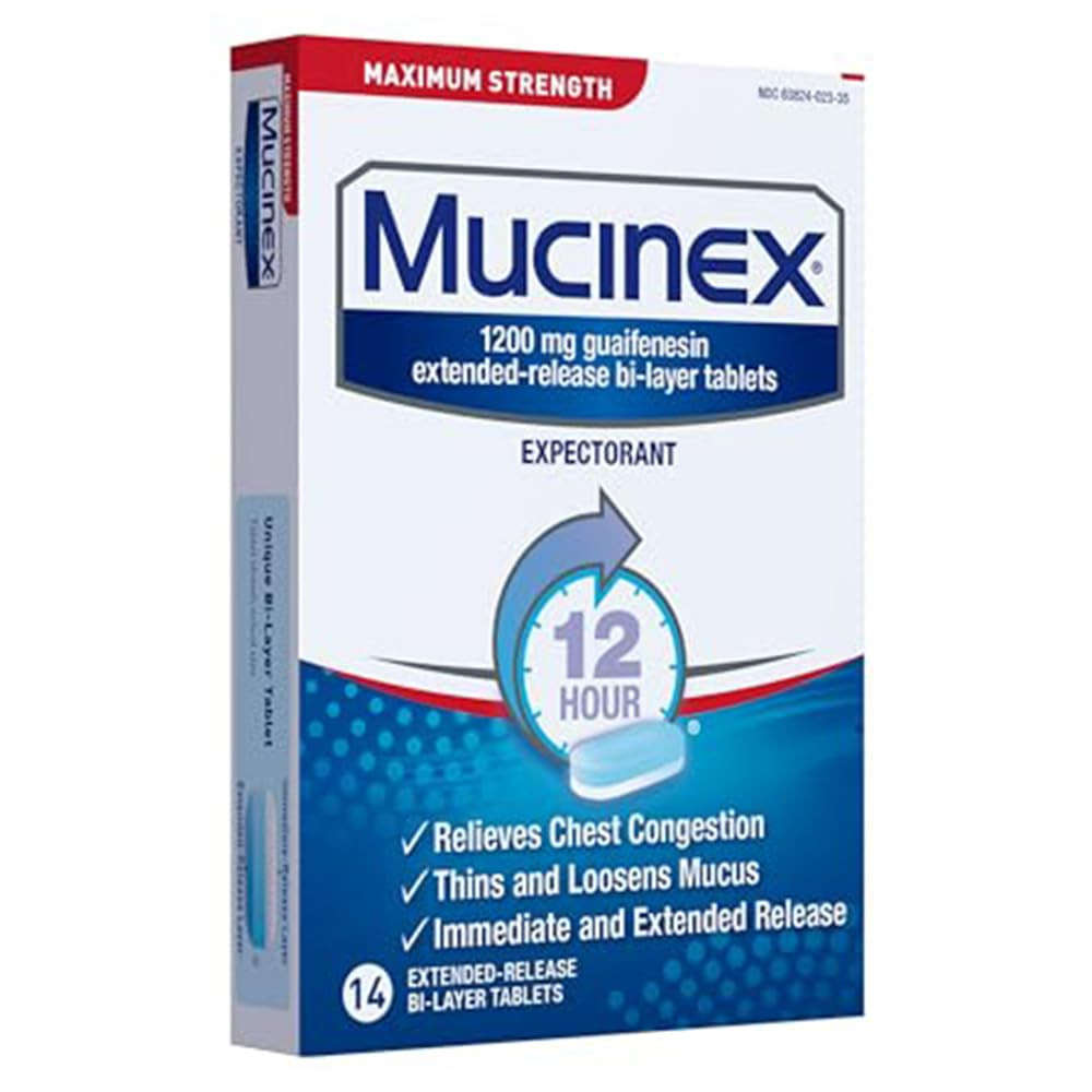 Mucinex Max Tablets E/R 1200 Mg 13 - Hey Pharma