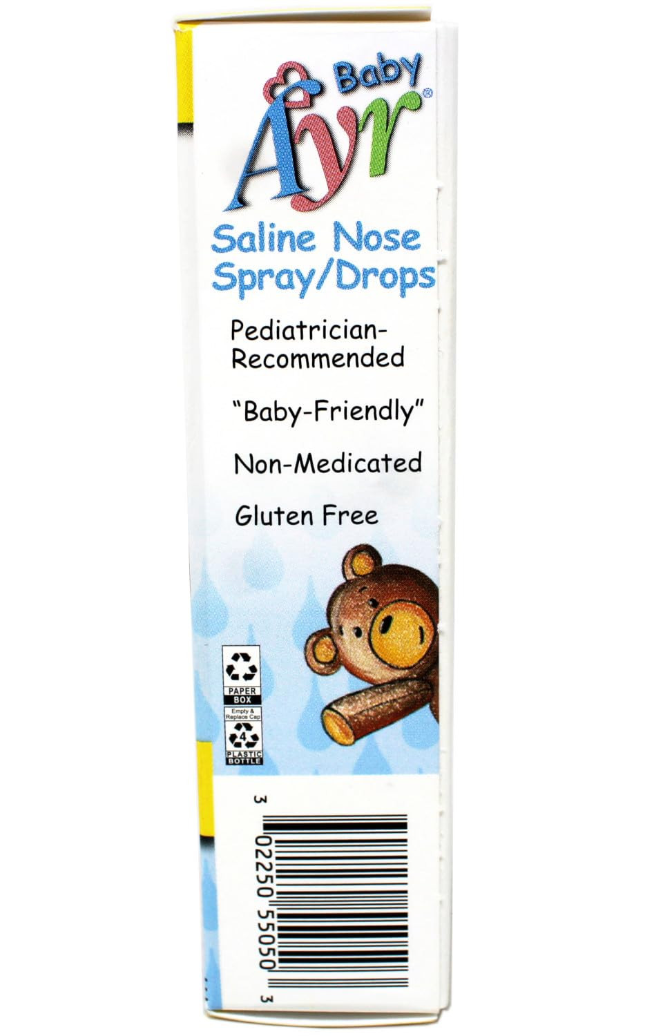 AYR Baby Saline Nasal Spray/Drops, 1 Oz - Hey Pharma