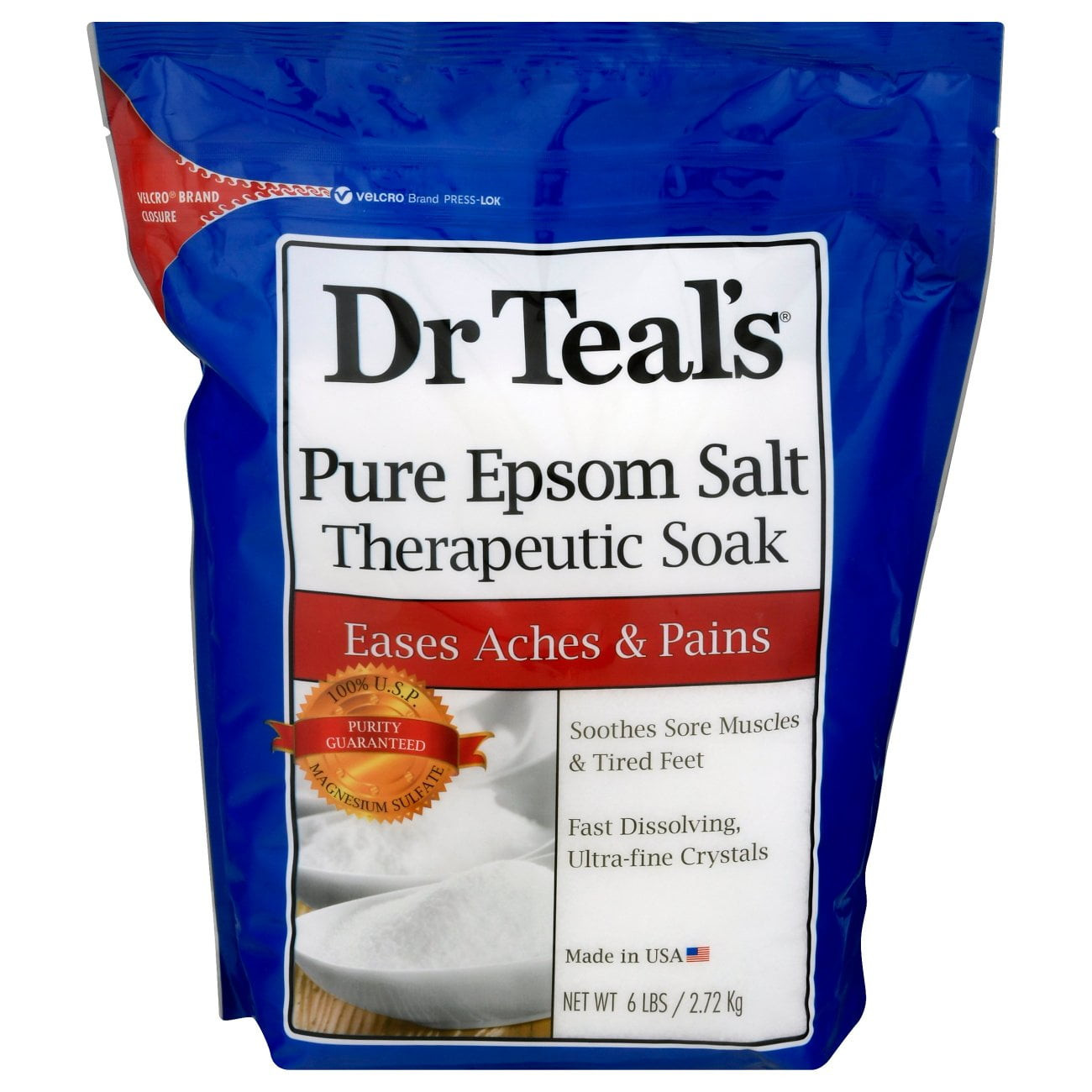 Dr Teal's Epsom Salt Soaking Solution - 6 lb - Hey Pharma