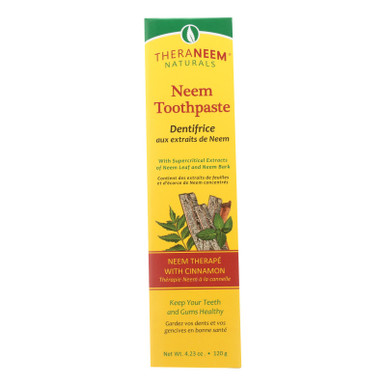 Theraneem Naturals Neem Therape With Cinnamon Toothpaste - 1 Each - 4. ...