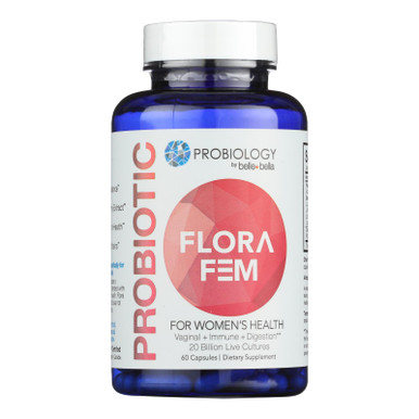 Belle and Bella - Probiotic Flora Fem - 60 Capsules - Hey Pharma