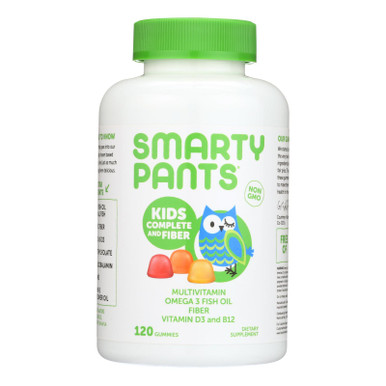 SmartyPants Multivitamin - Kids Complete and Fiber Gummy - 120 count ...