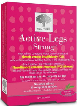New Nordic - Active Legs - 1 Each -30 TAB - Hey Pharma