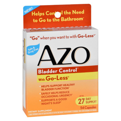 Azo - Bladder Control - 54 Capsules - Hey Pharma