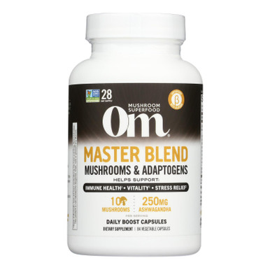 Om - Mush Sprfd Master Blend - 1 Each-80 CT - Hey Pharma
