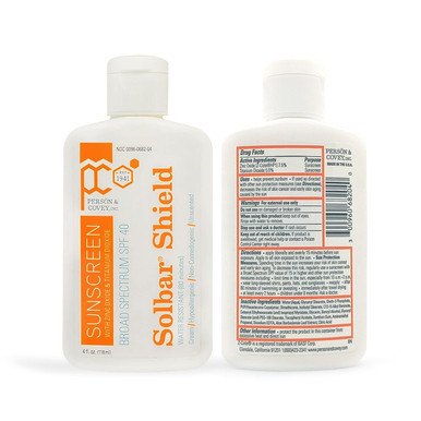 Solbar - Shield Mineral Sunscreen - SPF 40 - 4.0 oz - Hey Pharma