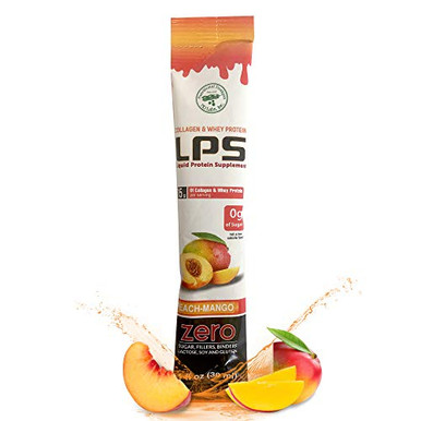 LPS Liquid Collagen & Whey Protein Supplement - Non-GMO Drink, Sugar ...