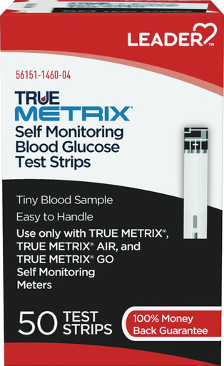 TRUE METRIX BLOOD GLUCOSE TEST STRIPS MD LDR - Hey Pharma