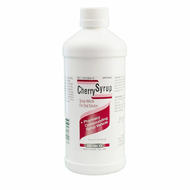 Humco Cherry Syrup Compounding Syrup Vehicle for Oral Solution 16 oz ...