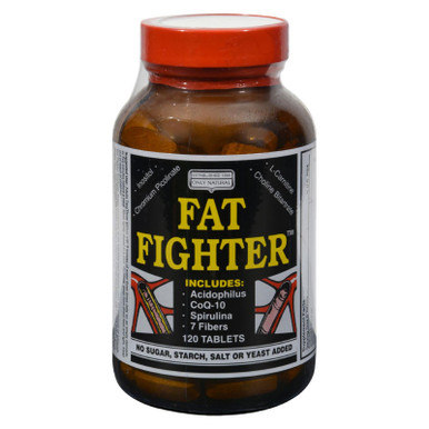 Only Natural Fat Fighter - 120 Tablets - Hey Pharma