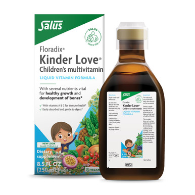 Floradix Kinder Love Children's Multivitamin - Herbal Supplement ...