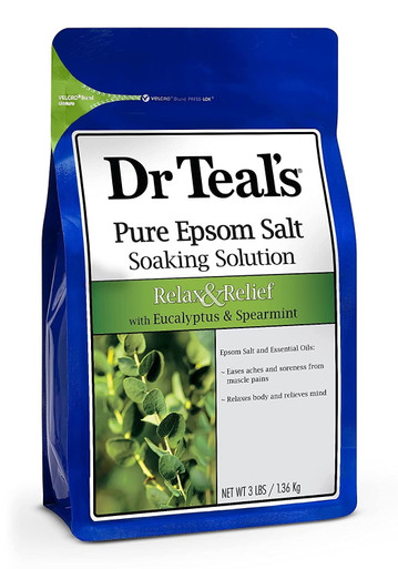 Dr Teal's Pure Epsom Salt Soak, Relax & Relief with Eucalyptus ...