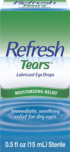 Refresh Tears Lubricant Eye Drops For Dry Eyes, 0.5 Fl Oz Sterile - Hey ...