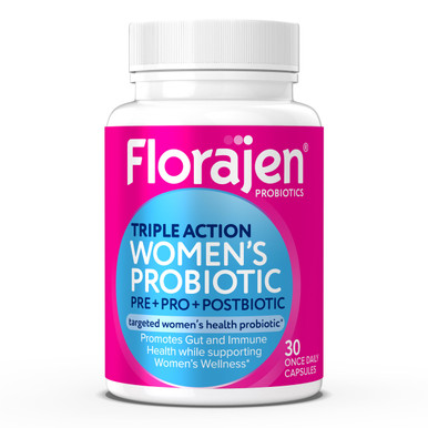Florajen Women's Complete Triple-Action Prebiotic + Probiotic ...