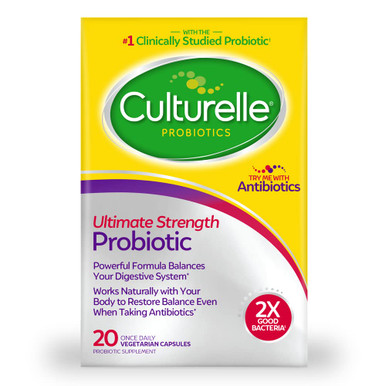 Culturelle Ultimate Strength Probiotic for Men and Women, Most ...
