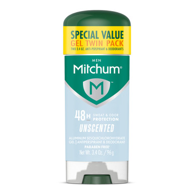 Mitchum Mens Triple Odor Protection Antiperspirant & Deodorant Gel ...
