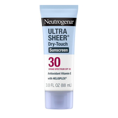 Neutrogena Ultra Sheer Dry-Touch Sunscreen For Face & Body, SPF 30 ...