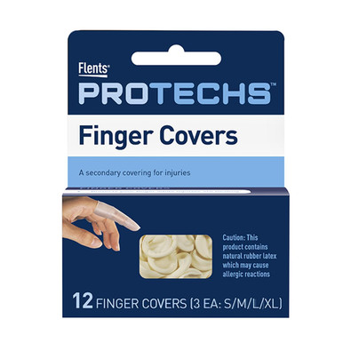 Flents First Aid Finger Covers, 12 Count, Small, Medium, Large, X-Large ...