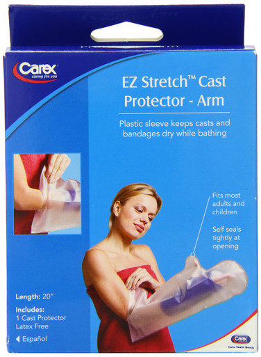 Carex Health Brands Carex E-Z Stretch Cast Arm Protector, One Size ...