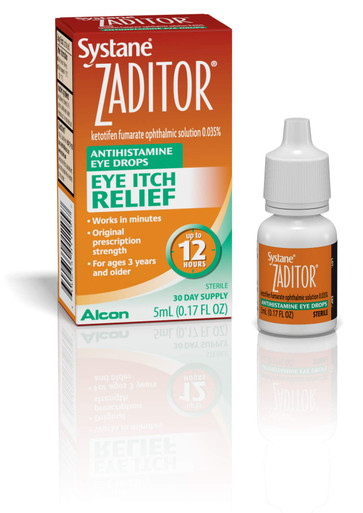 Zaditor Antihistamine Eye Drops, 5-mL - Hey Pharma