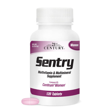 21st Century Sentry Women Multivitamin Tablets, 120 Count - Hey Pharma