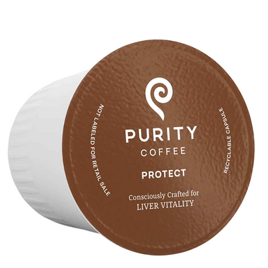 Protect: Light-Medium Roast Single Serve Pods 12pk by Purity Coffee