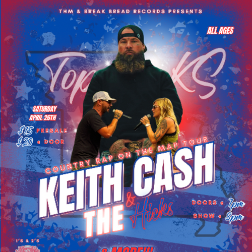 3385 Country Rap On The Map Tour - Keith Cash & - Skeletix