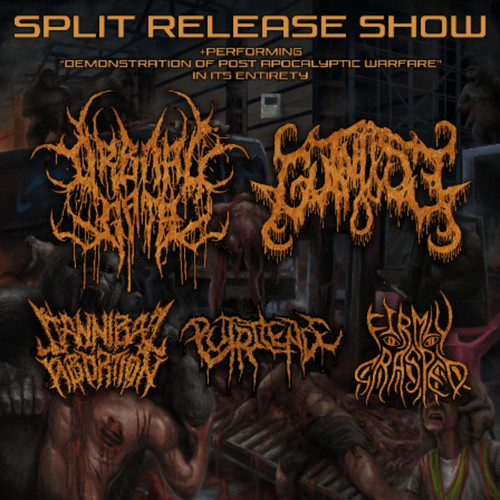 4079 ORBITAL GATE: Split Release Show @ The WC S - Skeletix