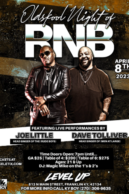 1999 OLDSKOOL NIGHT OF RNB LEAD SINGER OF RUDE B - Skeletix