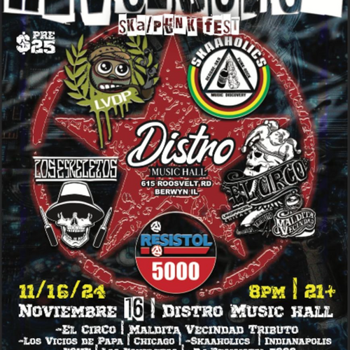 General Admission - REVOLUCION ! SKA PUNK FEST @ Distro Music Hall ...