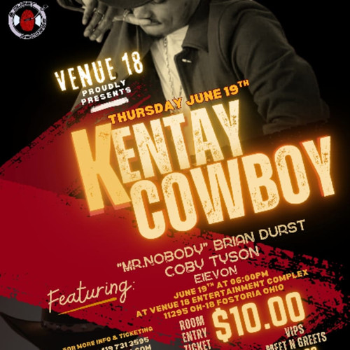 Front Row Seating - Kentay Cowboy Live At Venue 18 @ Venue 18 - 2025-06 ...