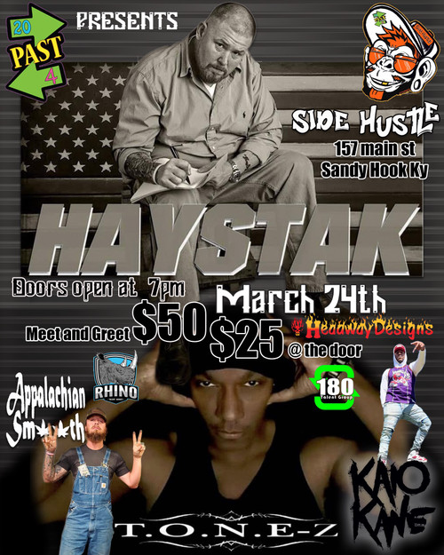 Meet - Haystak & T.O.N.E.Z @ Side Hustle - 2023-03-24 - Skeletix