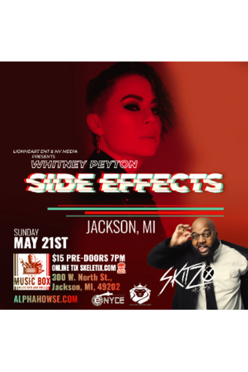 General Admission - Whitney Peyton "Side Effects" Tour @ The Music Box ...