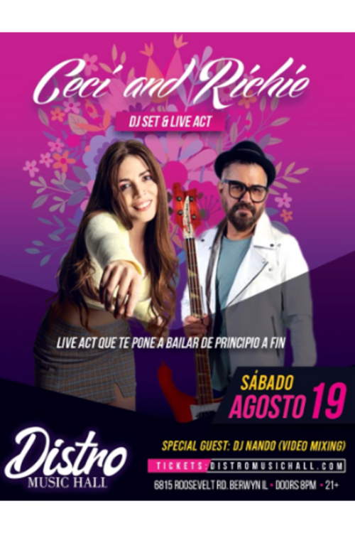 General Admission - Ceci (Sussie 4) + Richie (Belanova) @ Distro Music ...