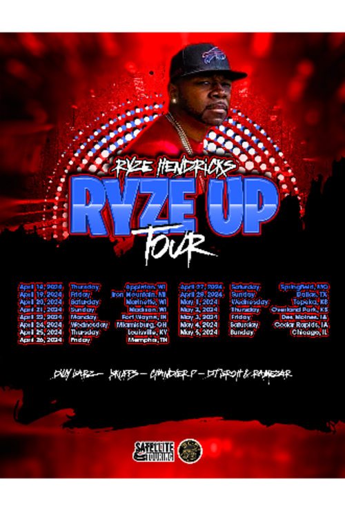 General Admission - Ryze Hendricks In Cedar Rapids, Iowa @ Classic ...